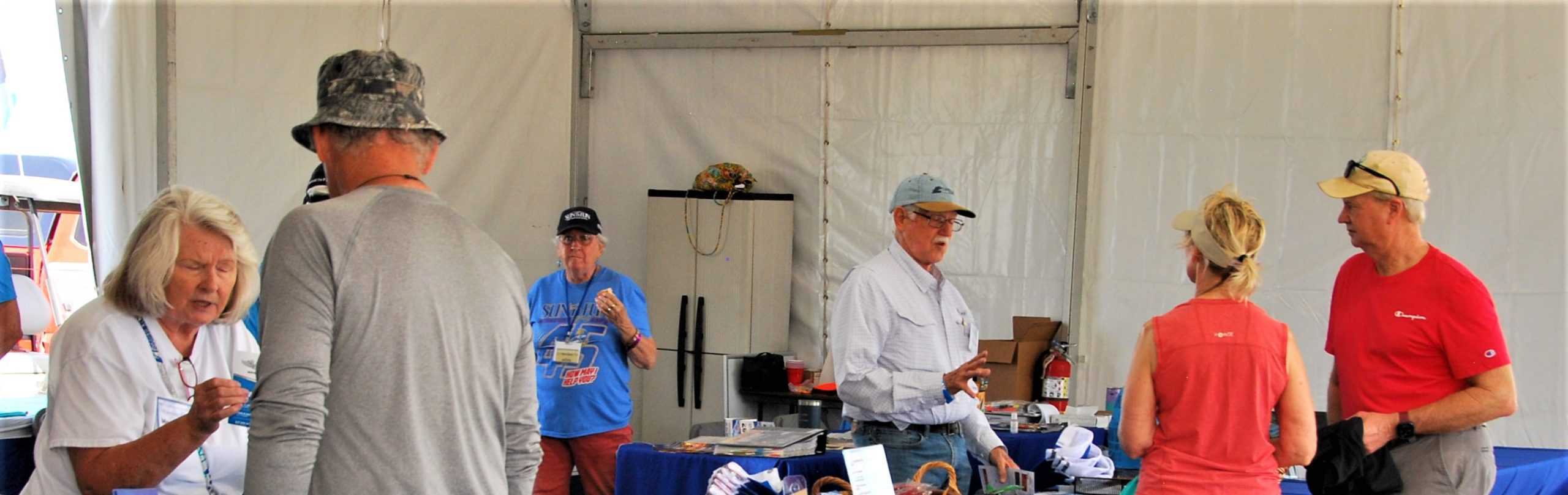 Pilot Welcome Tent - SUN 'n FUN Aerospace Expo