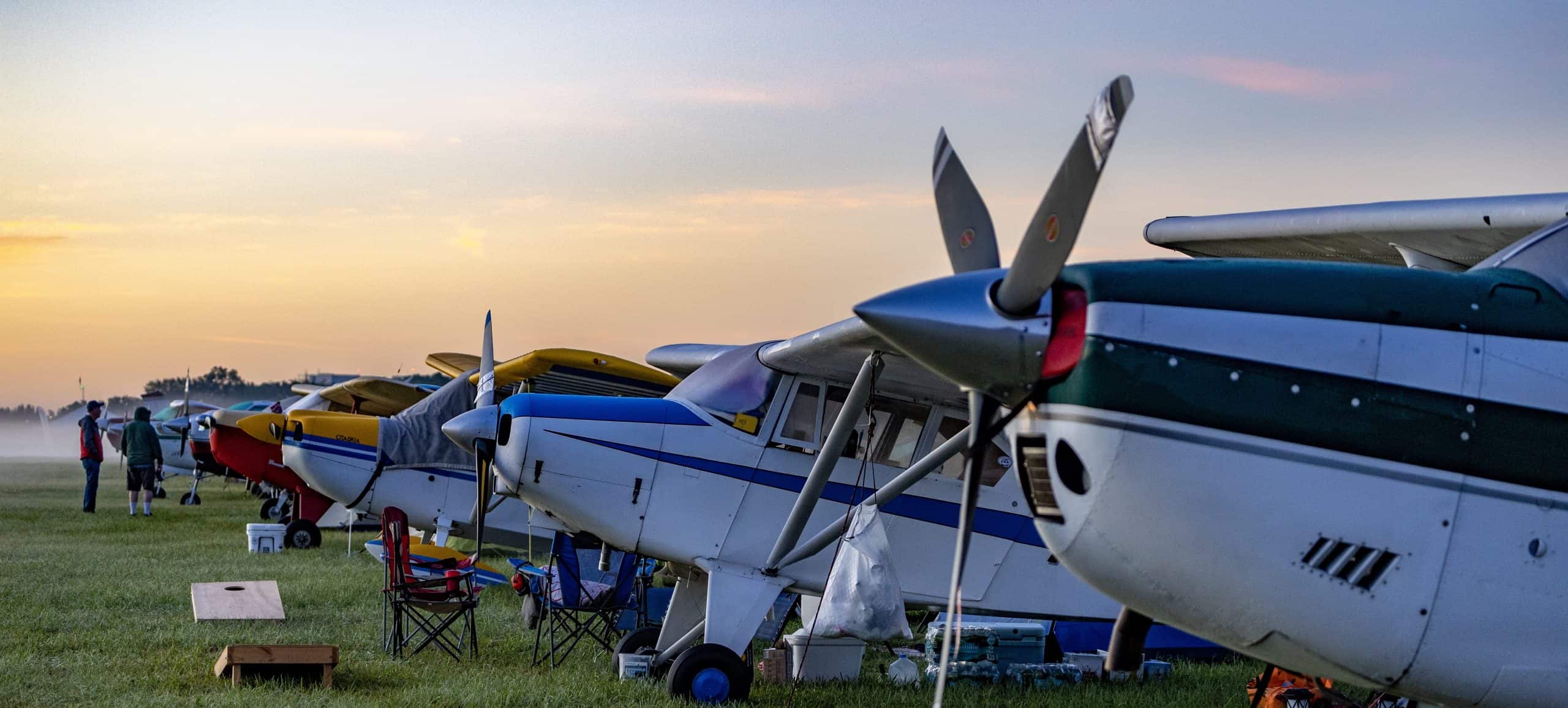 Aircraft Camping - SUN 'n FUN Aerospace Expo