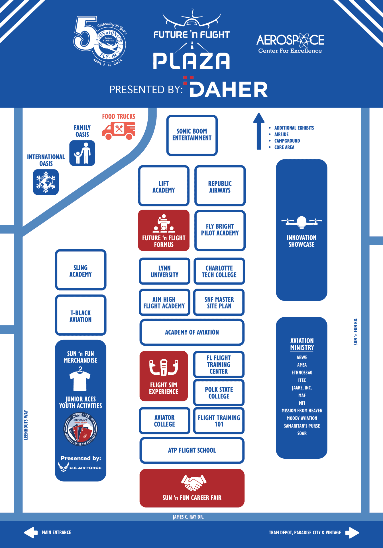 Future 'n Flight Plaza - SUN 'n FUN Aerospace Expo